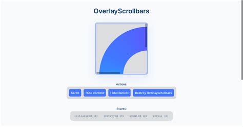 Overlayscrollbars Example Codesandbox