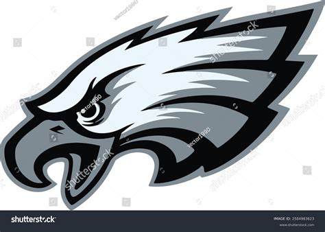 Philadelphia Eagles Logo Type Vector Stock Vector Royalty Free 2584983623 Shutterstock