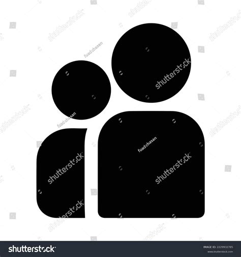 User Icon White Background Stock Vector Royalty Free 2229932785 Shutterstock