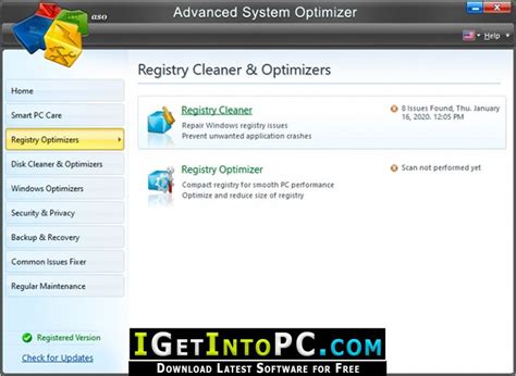 Advanced System Optimizer Crack License Key 2019 Aidhopde