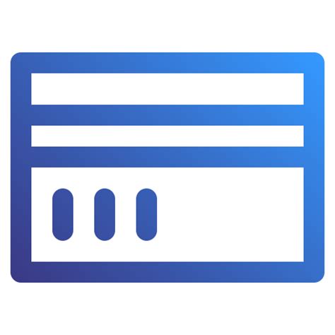 Credit Card Generic Gradient Icon