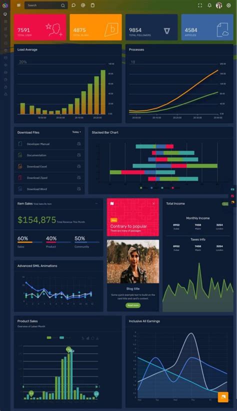 CRM Dashboard Bootstrap Admin WebApp Template