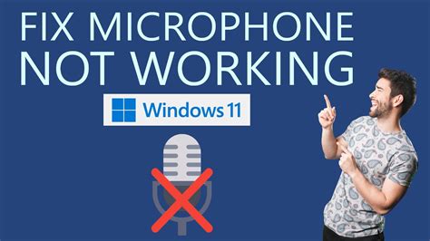 How To Fix Microphone Not Working On Windows YouTube