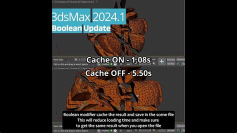 3dsmax 20241 Boolean Modifier Update Youtube
