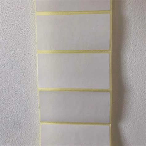Adhesive Labels Plain Printed Labels For Packaging