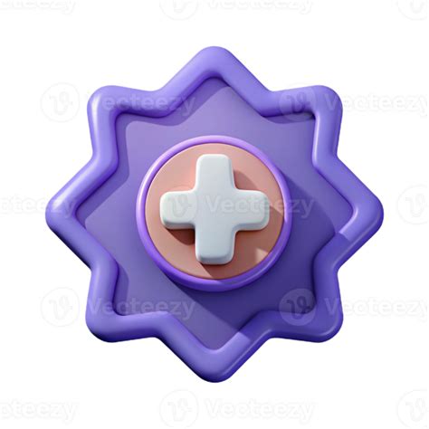 Stunning Unforgettable Cross Shaped Badge Clean Lines Flat Color Minimal Design With