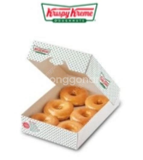 크리스피 크림 도넛 오리지널 글레이즈드 하프더즌 중고나라 카페에서 운영하는 공식 사이트