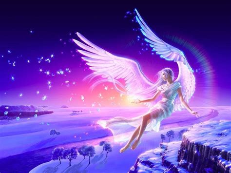 100 Imágenes De Ángeles En El Cielo