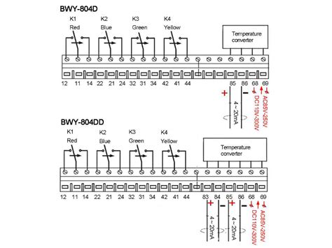 Bwy 804 Series Oil Level Temperature Controlleroil Temperature