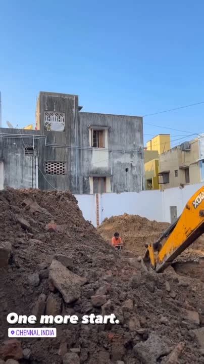 Video Excavation Starts At Construction Site Pranay Bafna Posted On The Topic Linkedin