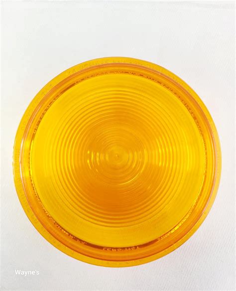 Betts Dome Amber Light Lens Space Coast Group
