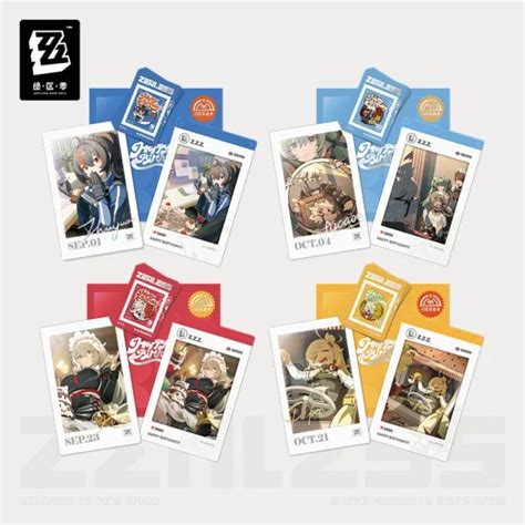 Zenless Zone Zero Hb2u Series Birthday Card Set Vol1 Mercatoria