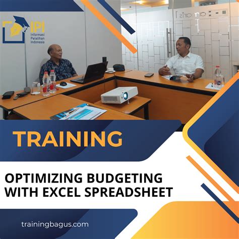 Training Optimizing Budgeting With Excel Spreadsheet Training Bagus