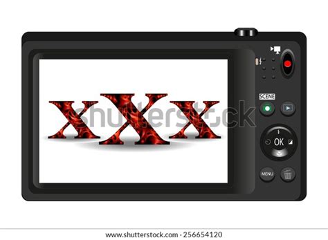 Red Xxx Text On Background Screen Stock Vector Royalty Free Shutterstock