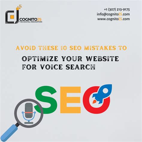 Cognitojs On Linkedin Voicesearch Seo Digitalmarketing Business