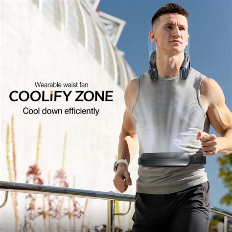 Torras Coolify Zone Waist Fan Battery Powered 3 Airflow Settings