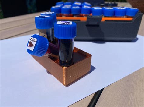 Gridfinity Ink Sample Holder 16mm By Tim Snels Download Free Stl Model