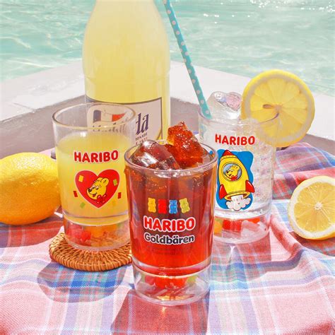 하리보 리빙 골드베어 투명컵 유리컵 음료수컵 200ml 감도 깊은 취향 셀렉트샵 29cm