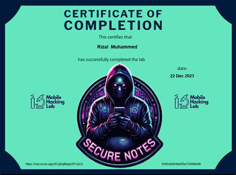 mobile hacking lab secure notes lab solution ub3rsec