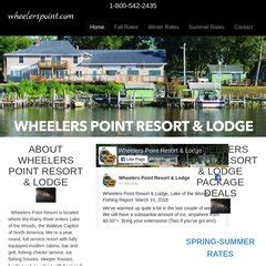 Wheelerspoint Com Lake Of The Woods Wheelers Point Resort Baudette