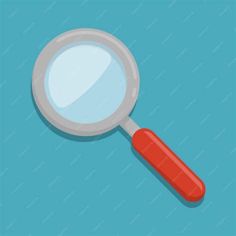Premium Vector Magnifying Glass Analysis Concept Vector Illustration