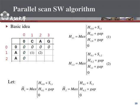 ppt enhancing smith waterman algorithm with cuda for multiple gpus