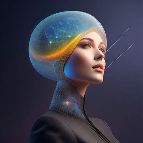Premium AI Image Neural Network Concept