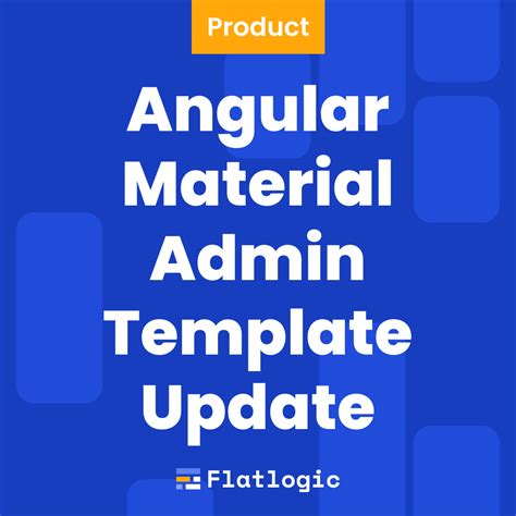 Angular Material Admin Template Update Flatlogic Blog
