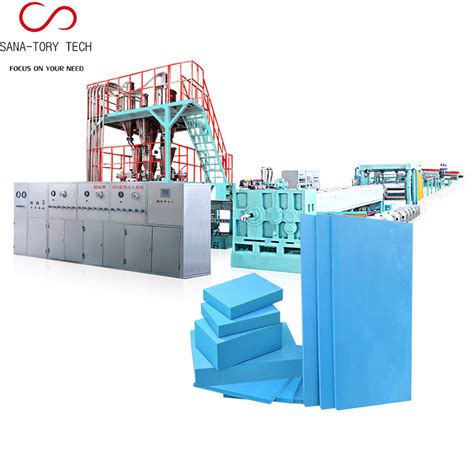 Xps Foamed Board Production Line Extruded Polystyrene Machine Board