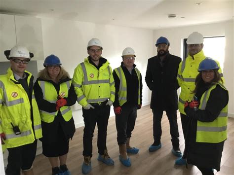 Happy Client Team In The First Apartment Completed On The Lansdowne