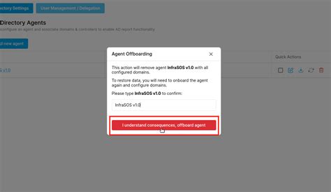 Onboard A New AD Agent InfraSOS Support Knowledge Base