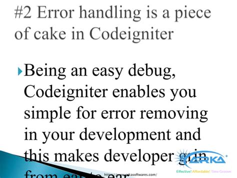 Benefits Of Codeigniter In Web Development Ppt