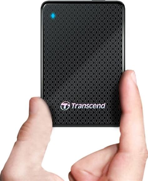 Transcend Gb External Solid State Drive Usb Black Ts Gesd K Buy Best Price In