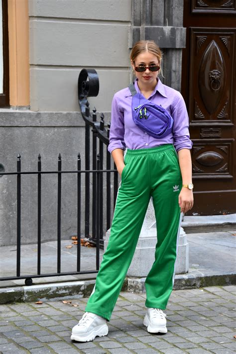 Outfit Of The Day Green And Purple B Y I S A B E A U