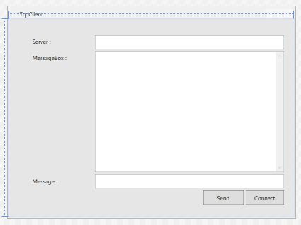 C WPF TCP IP Client Server Communication Stack Overflow