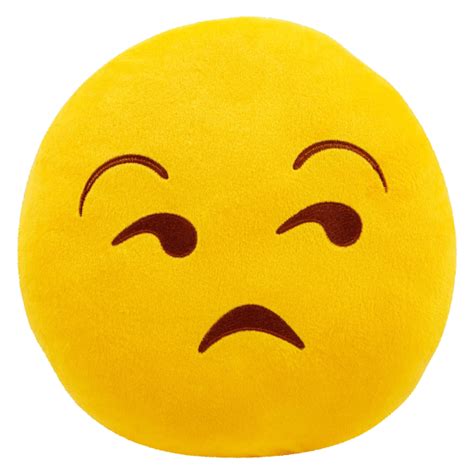 Meh Emoji Pillows