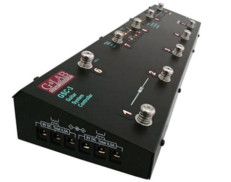 G Lab Gsc 3 System Controller Pedalboard Switcher Vision Guitar