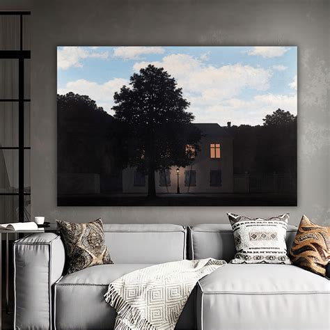 The Empire Of Light By Rene Magritte Rene Magritte Canvas W Inspire