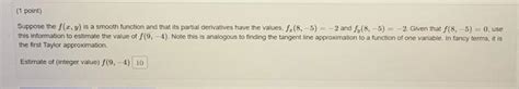 solved suppose the f x y is a smooth function and that its