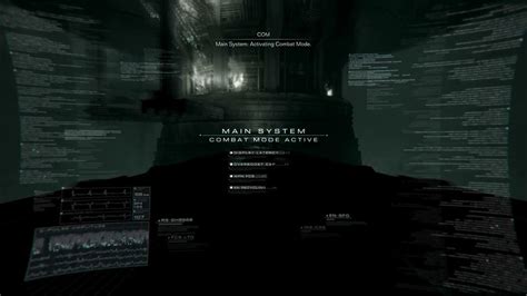 Main System Activating Combat Mode Acvi Sound Youtube