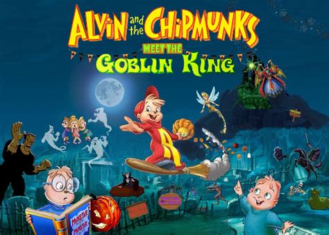 Alvin And The Chipmunks Meet The Goblin King By Dmck22 On Deviantart
