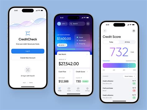 Credit Score Mobile App By Ronas It Ui Ux Team On Dribbble