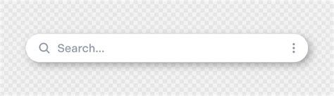 둥근 모서리가있는 검색 막대 검색 상자 주소 표시 줄 및 텍스트 필드가있는 인터넷 브라우저 엔진 Ui 디자인 웹 아이콘 및 푸시 버튼이있는 웹 사이트 인터페이스 요소 벡터