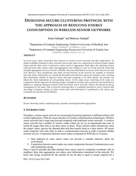 designing secure clustering protocol with the approach of reducing
