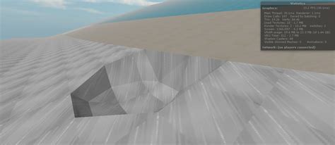 marching cubes terrain deformation problem questions and answers
