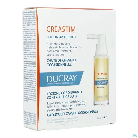 DUCRAY CREASTIM LOTION ANTI-CHUTE 2 X 30 ML : Perte de cheveux ...