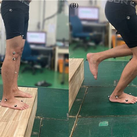 Experimental Setup For Drop Single Leg Landing Test A Initial Download Scientific Diagram
