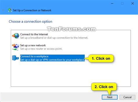 Set Up And Add A Vpn Connection In Windows Tutorials