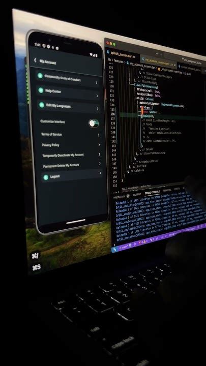 The Flutter Setting Screen Is Showcased As The First Video On Youtube Youtube