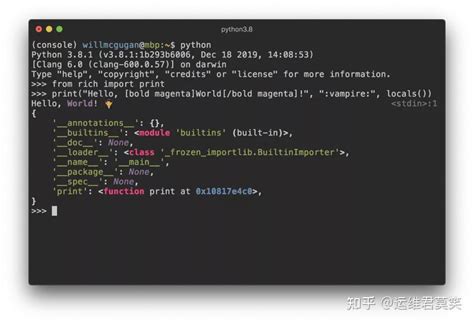 使用rich来美化终端格式 知乎